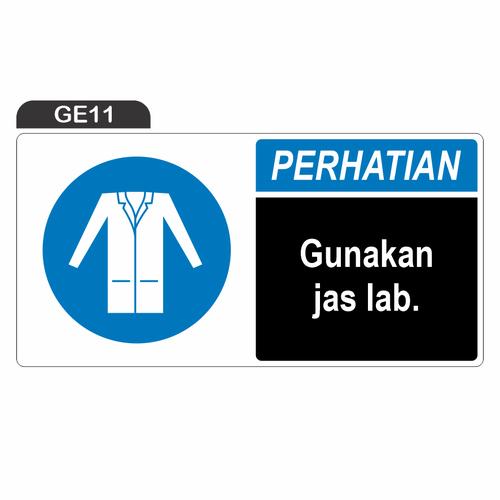 Jual RAMBU GUNAKAN JAS LAB - Kota Cimahi - SAFETY SIGN INDONESIA ...