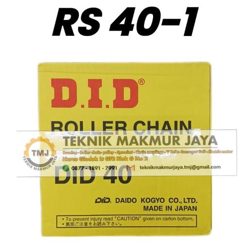 Jual ROLLER CHAIN RS 40-1 DID RANTAI JEPANG - Jakarta Barat - TEKNIK ...