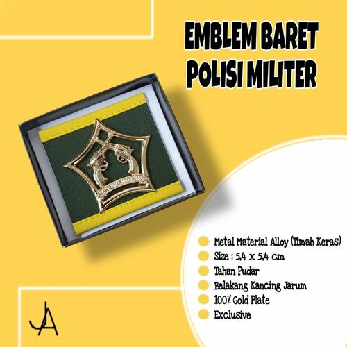 Jual EMBLEM BARET POLISI MILITER BREVET BRIVET - Kota Cimahi - J ...