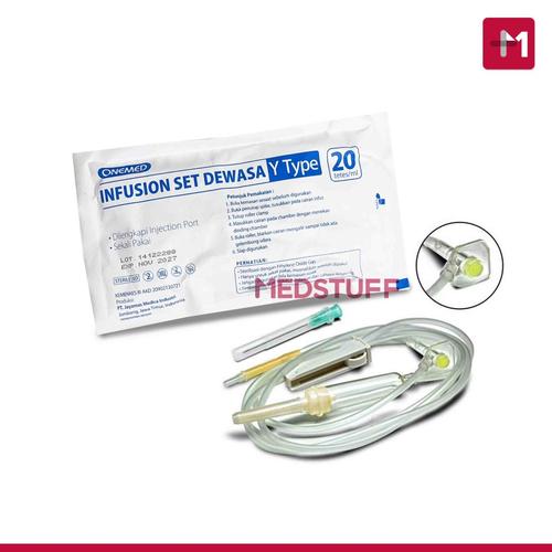 Jual Infus Set Y Type Onemed Selang Infus Y Type Infusion Set - Y Type ...
