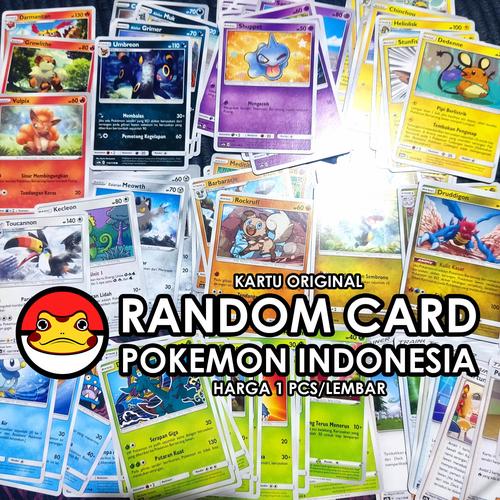Jual Kartu Pokemon Indonesia - Bulk Random TCG Original Card (Pokemon Only) - Jakarta Timur ...