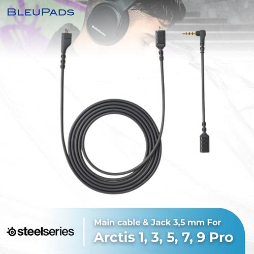 Jual Kabel Steelseries Arctis Micro USB 8-pin to Jack 3.5mm Aux Main ...