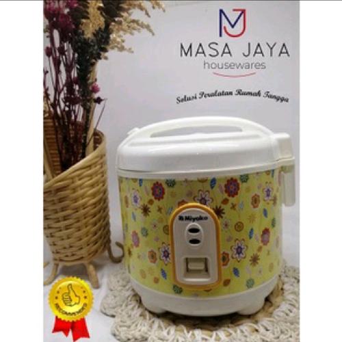 Jual Miyako Magic Warmer Plus MCM-609 Motif Bunga Cantik Rice Cooker ...