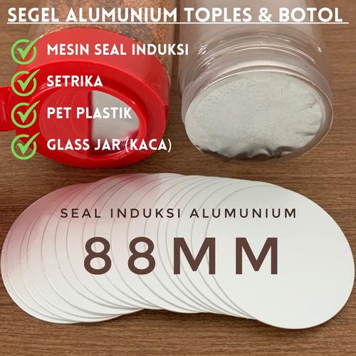Jual Seal Induksi Toples PET 88mm Segel Alumunium Foil Tutup Botol ...