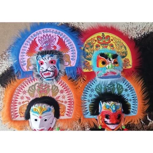 Jual topeng anak | topeng jaranan | topeng reog | ganongan kuda lumping ...