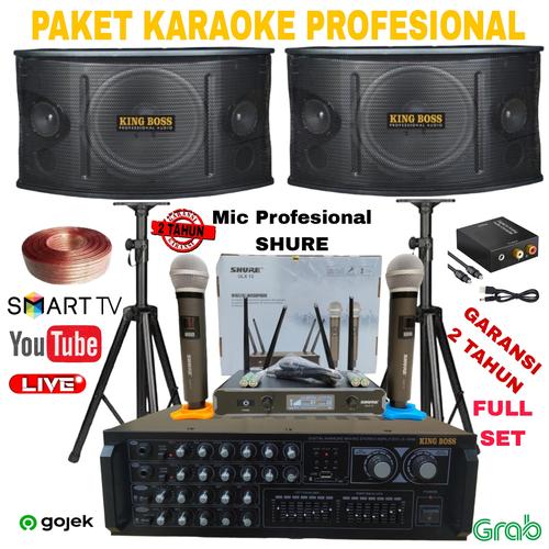 Jual Paket Karaoke Profesional berkualitas full set 10 inch siap pakai ...