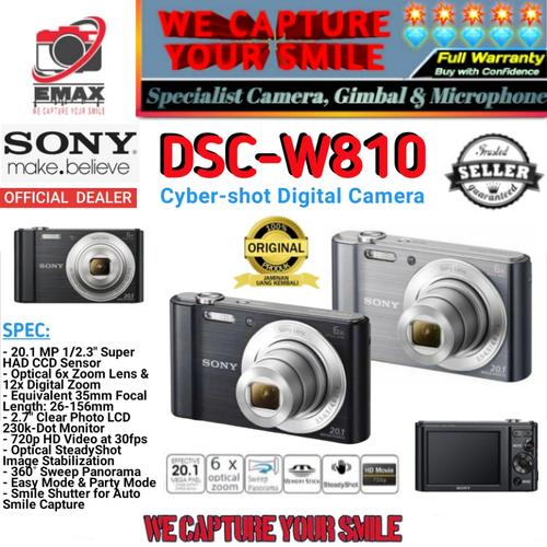 Jual SONY Cyber-Shot DSC-W810 Camera Pocket Sony W810 Cyber-Shot W 810 ...