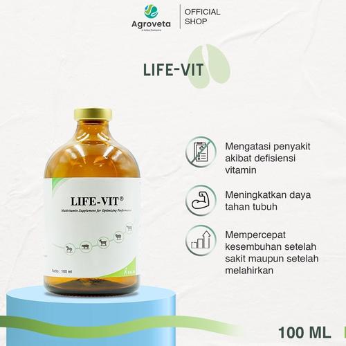 Jual Life-Vit 100 ml - Multivitamin Hewan - Jakarta Pusat - Logistic23 ...