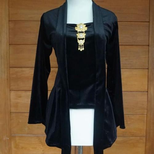 Jual Kebaya Bludru Kutu Baru Hitam Jumbo - Kota Yogyakarta - Fosasie ...
