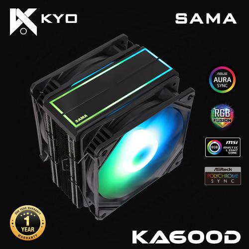 Jual KYO SAMA KA600D CPU COOLER ARGB FAN PROCESSOR COOLER ARGB 6 ...