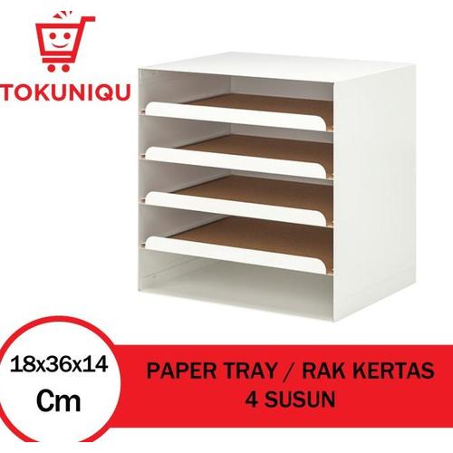 Jual Rak Dokumen Kertas Besi 4 Susun Rak Penyimpan File Tempat Surat ...