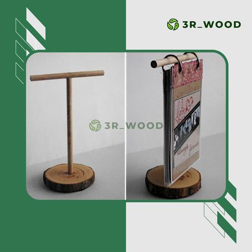 Jual Menu Stand And Wooden Menu Book/Papan Kayu Menu Rumah Makan/Nomor ...