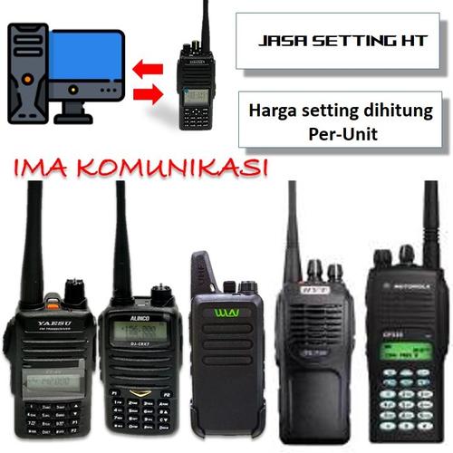 Jual SETTING PROGRAM RADIO HT DAN RIG - Jakarta Barat - IMA KOMUNIKASI ...