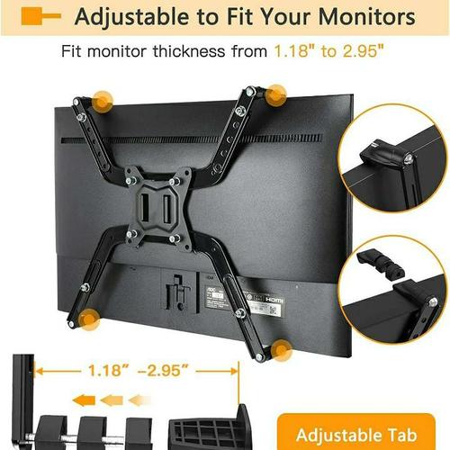 Jual Bracket tambahan monitor tv vesa mount tidak ad lubang baut ...