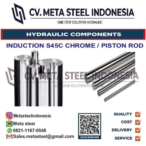 Jual 40mm as chrome INDUCTION / Rod Hydraulic S45C /AS HARDEN - Kota ...