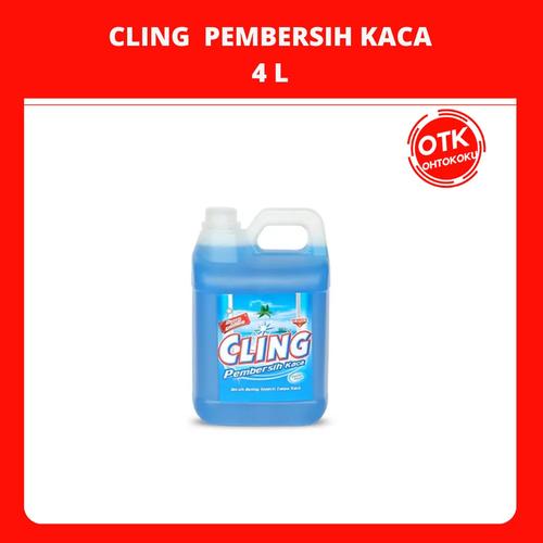 Jual CLING PEMBERSIH KACA 4L JERIGEN - Kota Medan - Ohtokoku Official ...