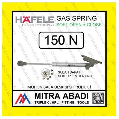 Jual Gas Spring HAFELE Hidrolik Jok Motor 150 N Hidrolik Lemari Cabinet ...