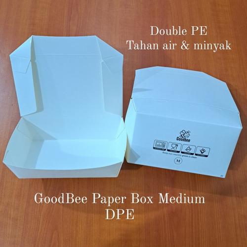 Jual PAPER BOX LUNCH UKURAN M / PAPER BOX KERTAS / PAPER TAKE AWAY - M ...