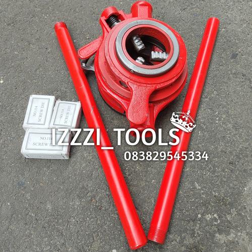 Jual Alat snai pipa manual 1/2"-1/4" Ratchet snai die stock set manual ...