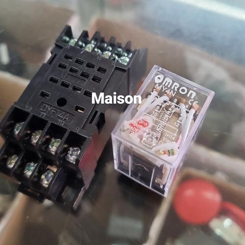 Jual Relay MY4N 110VAC + Socket / my4n 110v ac - relay saja - Jakarta ...