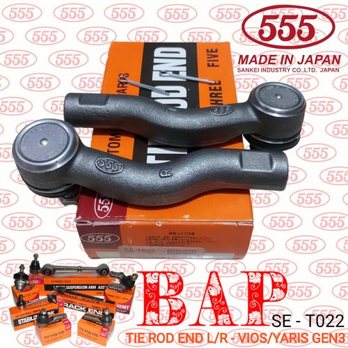 Jual TIE ROD END-ALL NEW VIOS GEN3/ALL NEW YARIS GEN3 THREE FIVE 555 ...