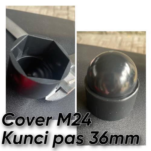 Jual tutup baut cover baut motor mobil m24 kunci 36mm monel cover mur ...