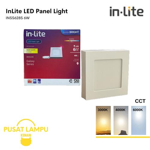 Jual LED Panel Outbow Kotak 6W 220V INLITE-INSS628S - 3000K - Jakarta ...