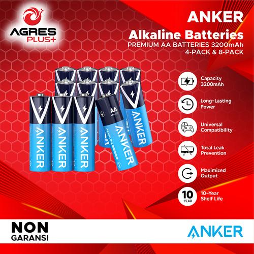 Jual ANKER Premium Baterai Alkaline AA 1320mAh High Capacity Battery B1810 - 4 PCS - Jakarta ...