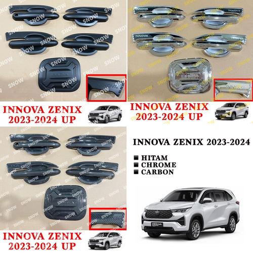 Jual Paket Outer Handle Tank Innova Zenix 2023 2024 Hitam Chrome Carbon ...