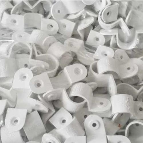Jual Klem / Clamp Pipa PVC Conduit Boss 20mm Klem Pipa Boss isi 100 pcs ...
