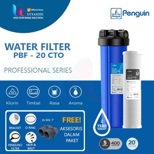 Jual Filter Air Penguin PBF 20 CTO Carbon Ukuran FB 20 Inch PREMIUM QUALITY - Packing Standar ...