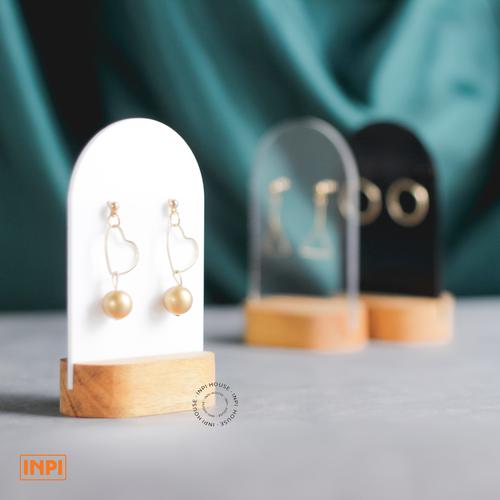 Jual Display Anting Pin Alas Akrilik Kayu Perhiasan - INPI House ...