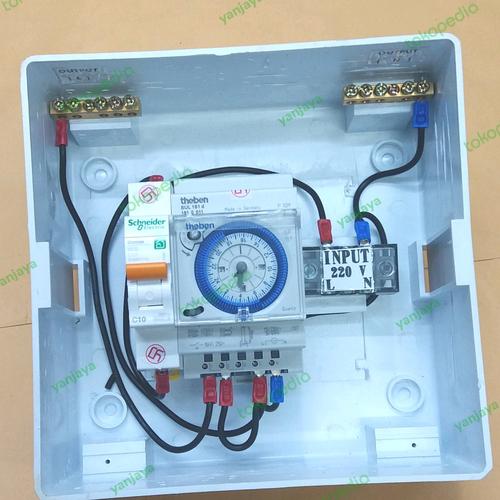 Jual panel timer theben SUL181D/panel lampu otomatis timer theben ...