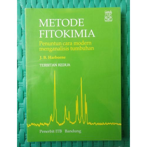 Jual Metode Fitokimia Penuntun Cara Modern Menganalisis Tumbuhan - Kab. Bantul - Singkuan ...