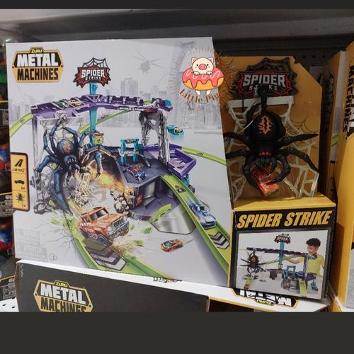 Jual Zuru metal machines spider strike garage playset - Kab. Tangerang ...