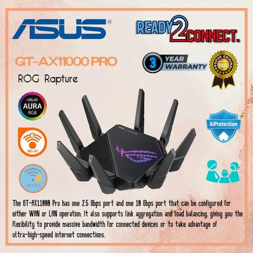 Jual ASUS GT-AX11000 PRO Tri-Band WiFi 6 Gaming Router AiMesh - Jakarta ...