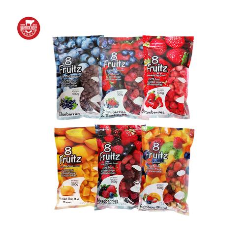 Promo 8 Fruitz IQF Frozen Fruits - Straw&Blueberry - Jakarta Selatan ...