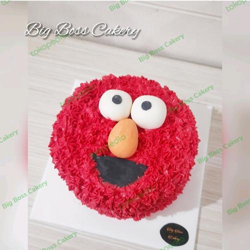 Jual SESAME STREET ELMO CAKE COOKIE MONSTER - Kota Tangerang Selatan ...