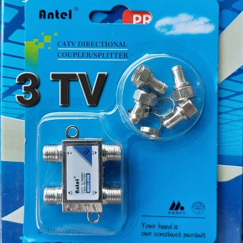 Jual catv spliter splitter boster cabang t stb set top antena digital ...