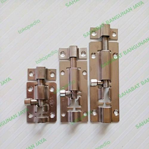 Jual SLOT/GRENDEL JENDELA PINTU 2 INCH STAINLESS SUS 304 - 2 INCH ...
