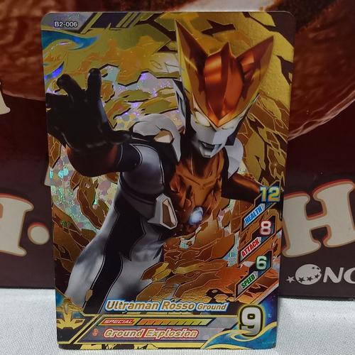 Jual kartu ultraman fusion fight r/b v2 Ultra Rare Ultraman Rosso Ground - Kab. Karawang - serba ...