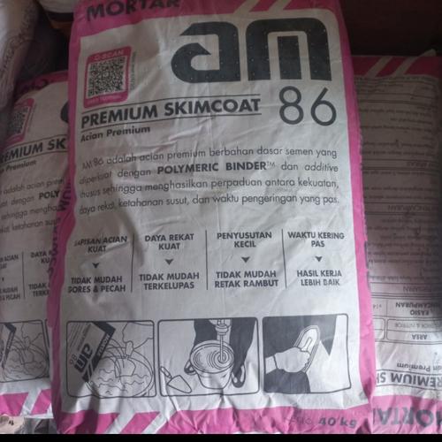 Jual Am 86 adalah acian premium berbahan dasar semen@40kg - Jakarta ...