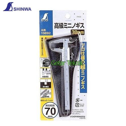 Jual Sigmat Caliper Shinwa 19892 luxury super mini vernier caliper 70mm - Kab. Bekasi - Getar ...
