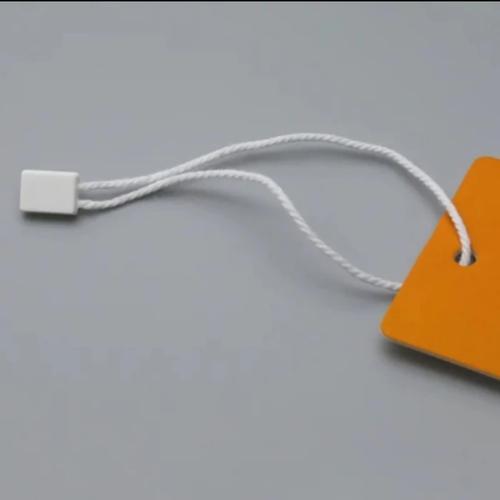 Jual Tali label hangtag nilon hang tag label baju - Putih - Kota ...