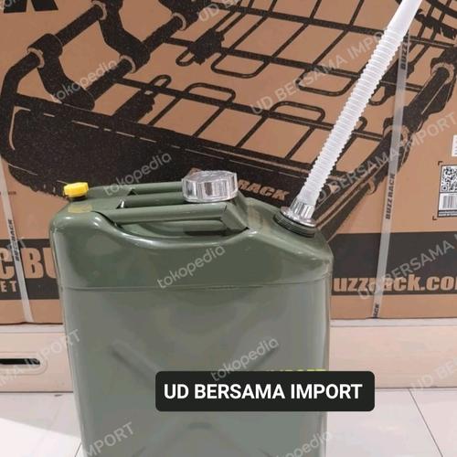 Jual jerigen besi jerigen bahan bakar bensin oli jerry can by krisbow ...