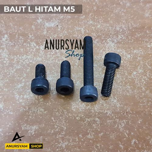 Jual Baut L 5 x 6, 8, 10, 12, 15, 16 Hitam | Baut L M5 Hitam | Baut M5 - M5 x 10 - Kota Cilegon ...