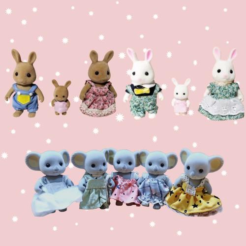 Jual koala diary doll boneka koala rabbit doll sylvanian look alike ...