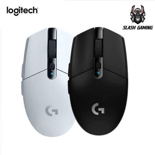 Jual Logitech G304 lightspeed wireless gaming mouse black white - Putih - Kota Surabaya - Slash ...
