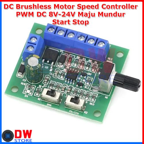 Jual Brushless DC Motor Speed Controller PWM 8V-24V Pengatur Kecepatan - Kab. Bandung - DW-Store ...