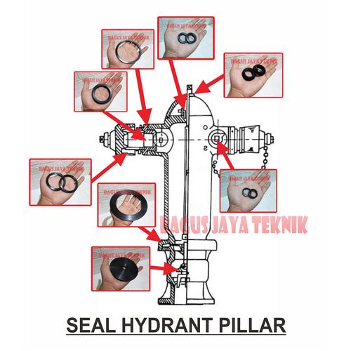 Jual 1 Set Seal Hydrant Pillar / Sil Hidran Pilar Two Way - Kab ...